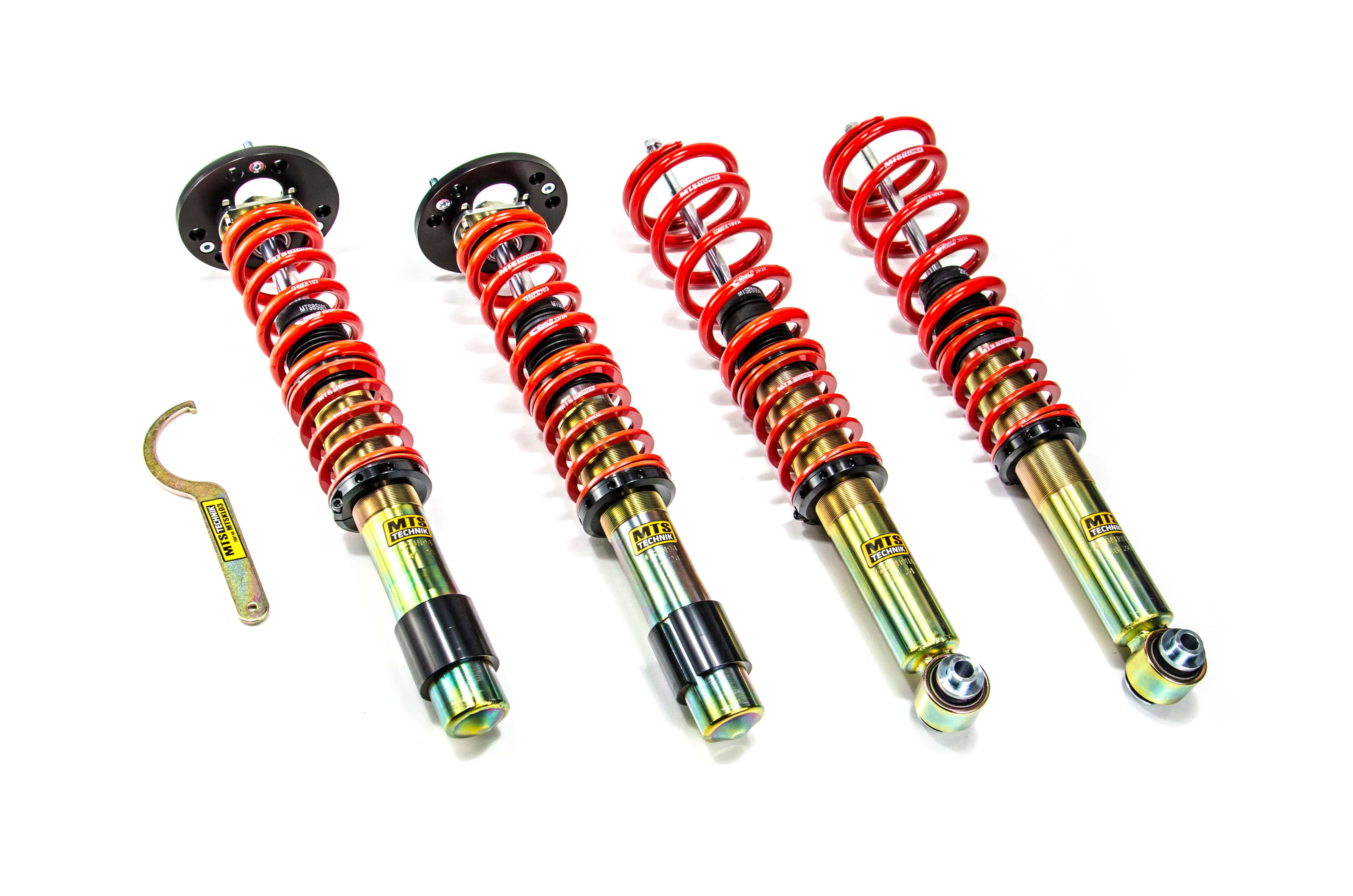 MTS Technik Stance Series Suspension Coilover Kit (Gold Housing) for 2 ...