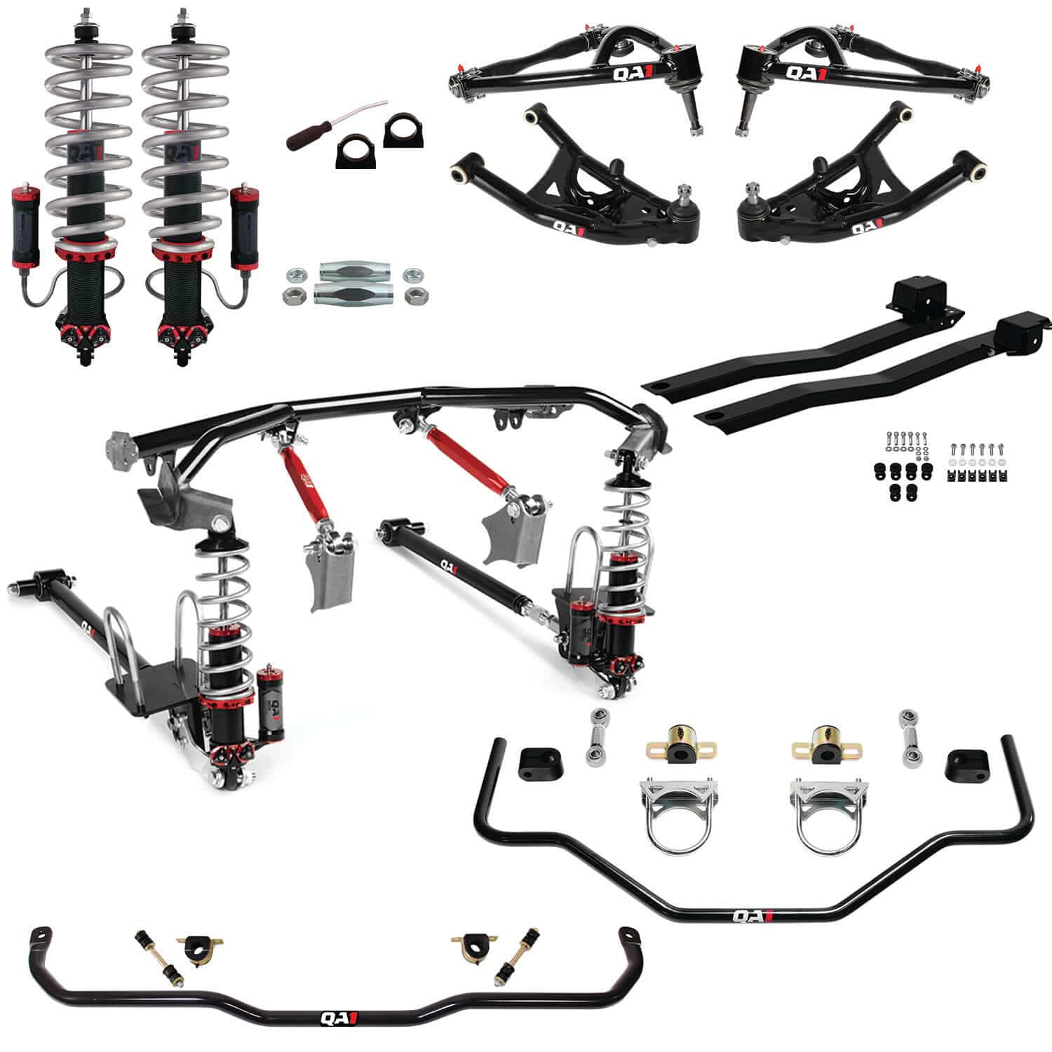 QA1 Level 3 Handling Suspension Kit - 1968 Chevrolet Chevy II ...